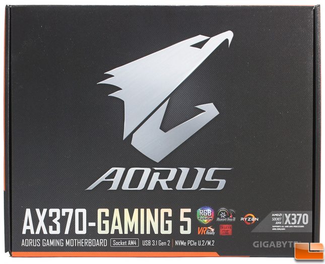 Gigabyte Aorus AX370-Gaming 5 Motherboard Review - Legit Reviews