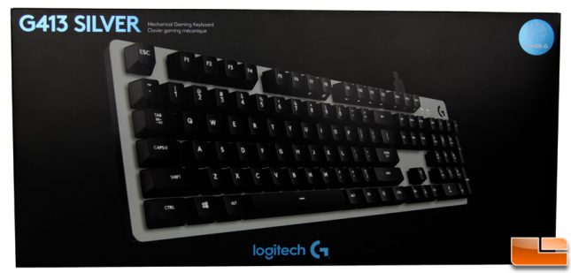 Logitech G413 Mechanical Backlit Gaming Keyboard Review - Legit Reviews