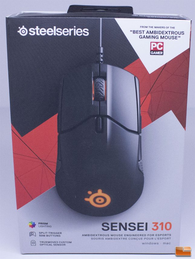 SteelSeries Sensei 310 ESports Gaming Mouse Review - Legit Reviews