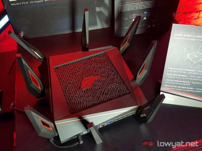 ASUS ROG Rapture GT-AX11000 10Gbps Router Debuts at Computex 2018 ...