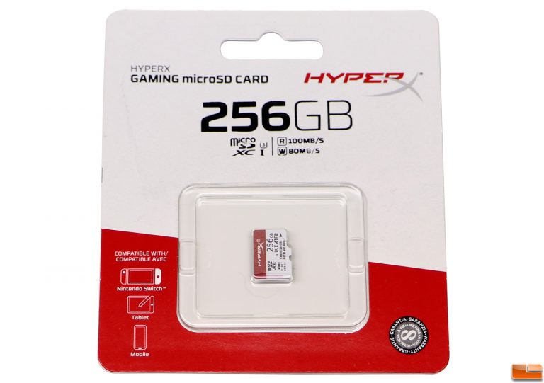 HyperX Gaming microSD Card Review - 256GB Model Tested - Legit Reviews