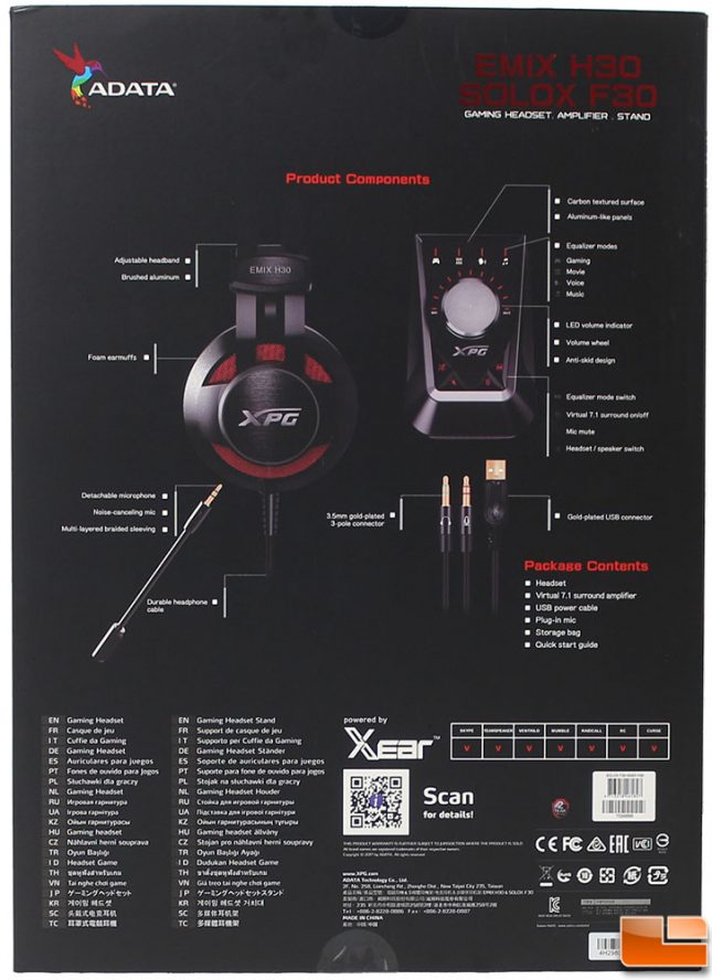 ADATA XPG EMIX H30 Gaming Headset Review - Legit Reviews