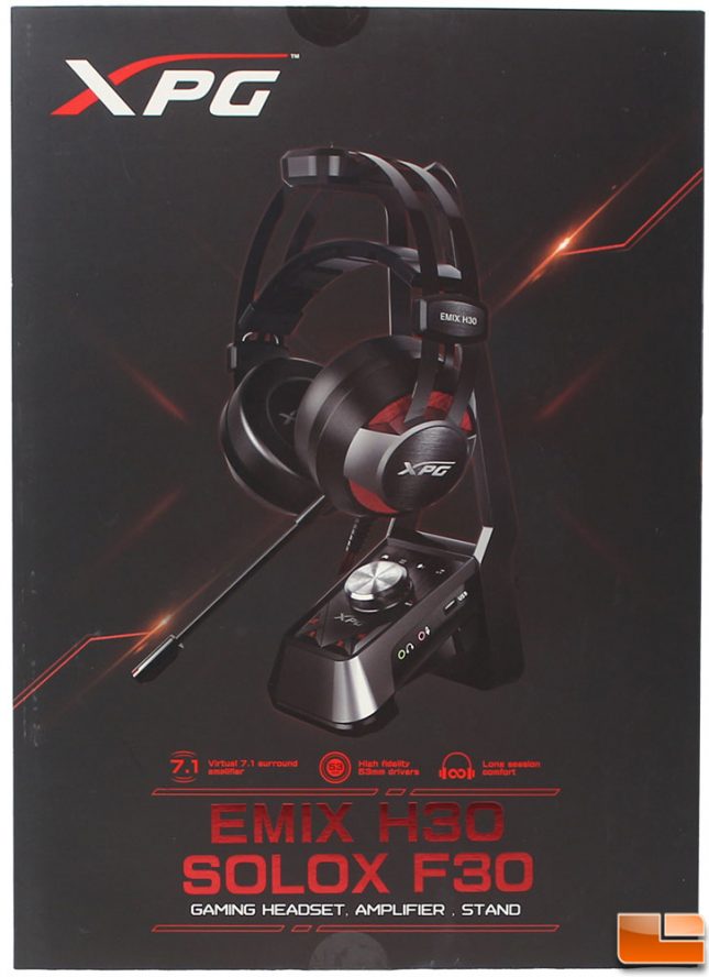 ADATA XPG EMIX H30 Gaming Headset Review - Legit Reviews