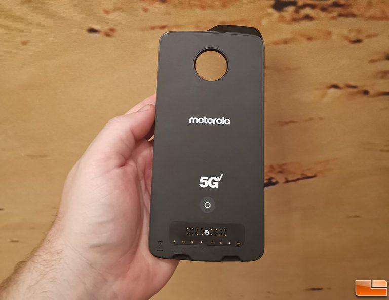 5G Moto Mod Running On Motorola Moto Z3 At Qualcomm Snapdragon Summit ...