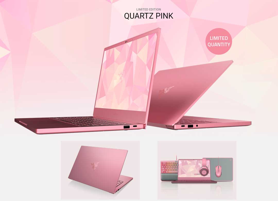 Razer Offers Limited Edition Quartz Pink Razer Blade Stealth 13 - Legit ...