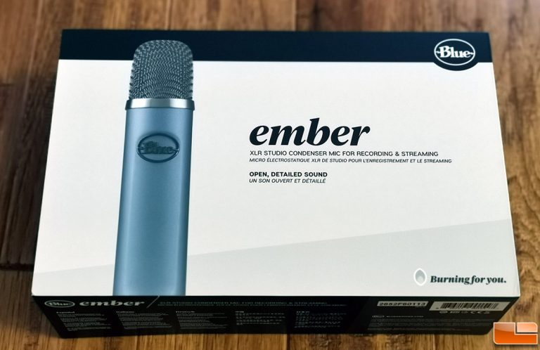 Blue Ember XLR Studio Condenser Microphone Review - Legit Reviews