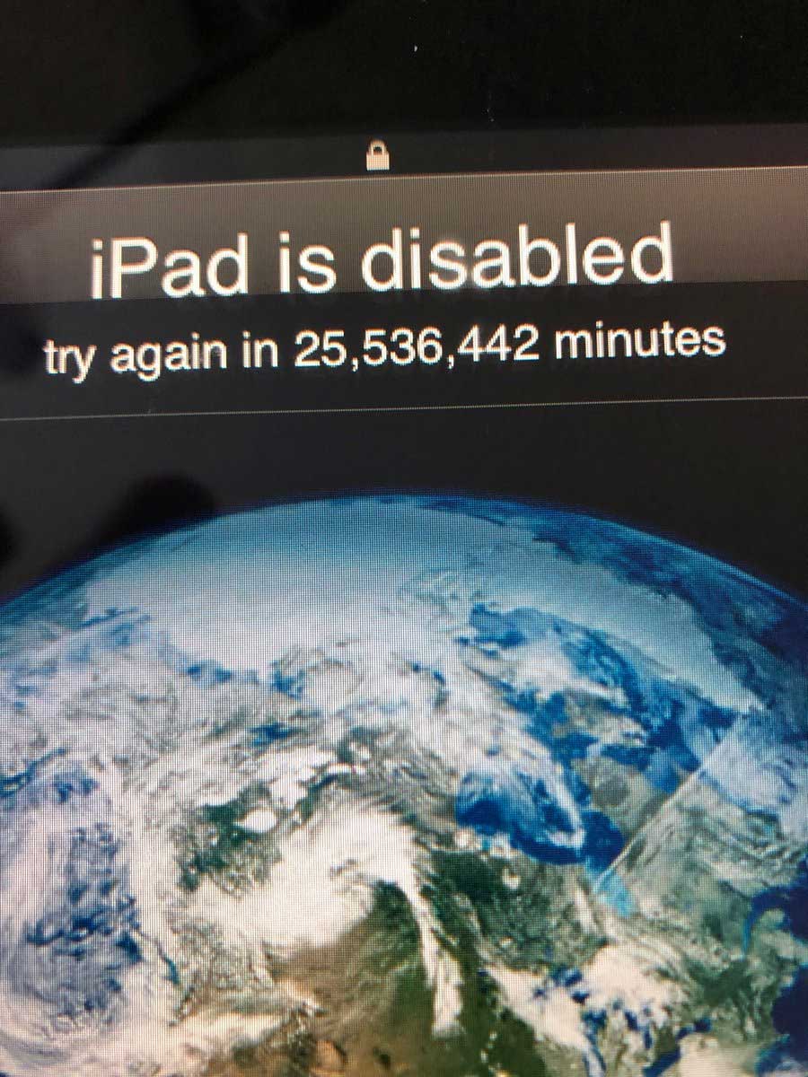 3-Year-Old Locks iPad for 49 Years - Legit Reviews