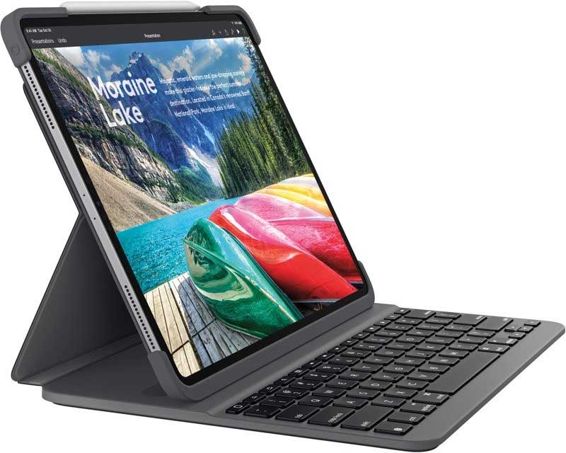 Logitech Slim Folio Pro Keyboard Case for 2018 iPad Pro Debuts - Legit ...