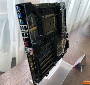 EVGA SR-3 Dark Motherboard Shown at Computex - Intel LGA 3647 ...