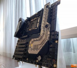 EVGA SR-3 Dark Motherboard Shown at Computex - Intel LGA 3647 ...