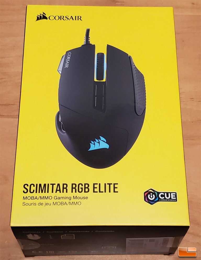 Corsair Scimitar RGB Elite Gaming Mouse Review - Legit Reviews