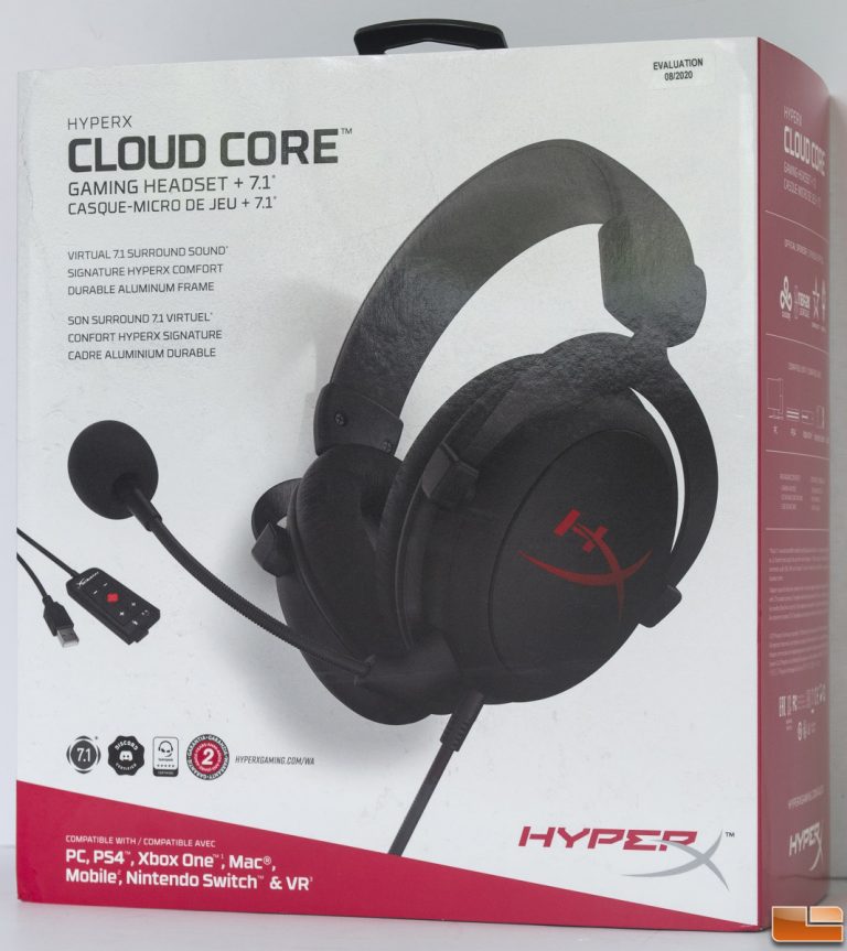 HyperX Cloud Core Gaming Headset + 7.1 Surround Sound Review - Legit ...