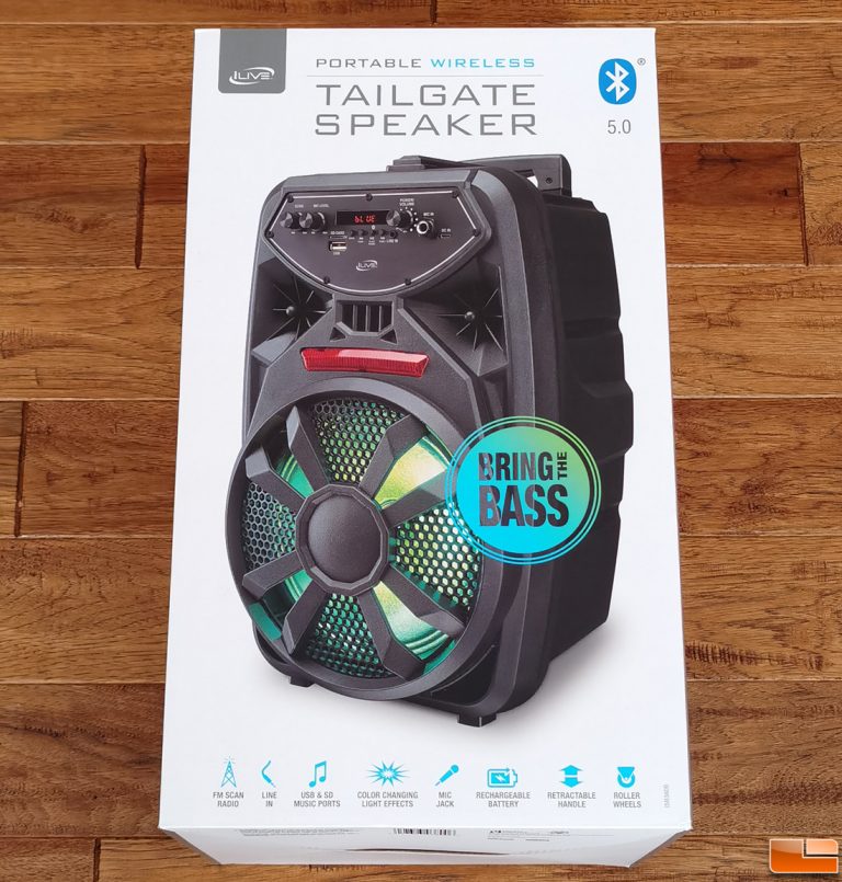 iLive ISB380B Bluetooth Tailgate Speaker Review - Legit Reviews