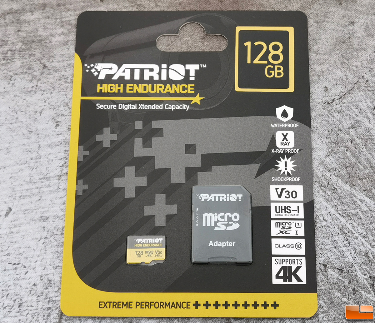 Patriot EP Series High Endurance 128GB MicroSDXC Review Legit Reviews Patriot EP Series High Endurance 128GB MicroSDXC Review Legit Reviews