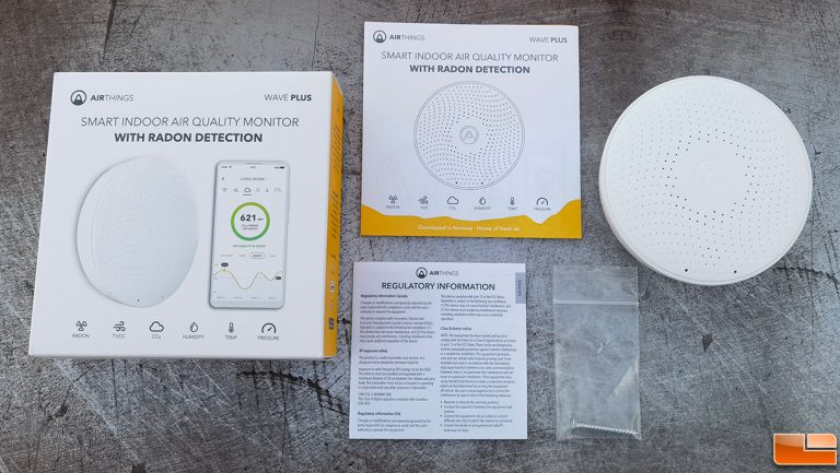 Airthings Wave Plus Air Quality Monitor Review - Legit Reviews