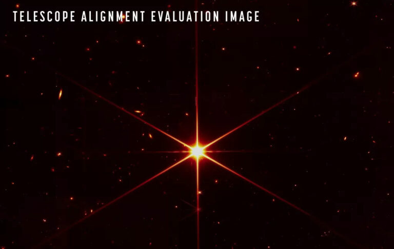 NASA Shows Off JWST Alignment Image - Legit Reviews